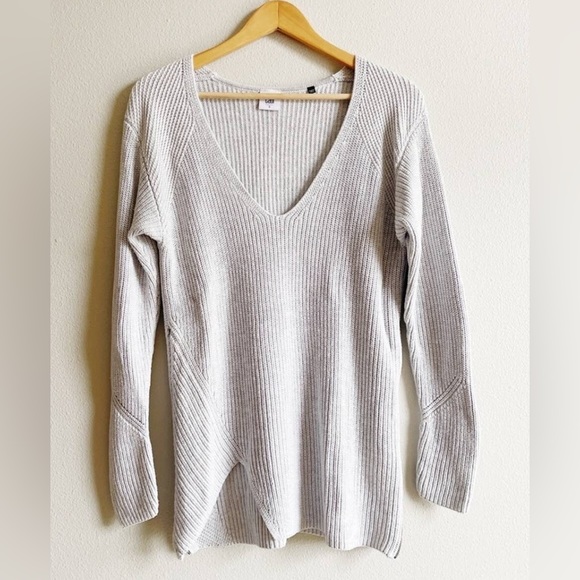CAbi | Sweaters | Cabi Asymmetrical Side Zip Sweater | Poshmark